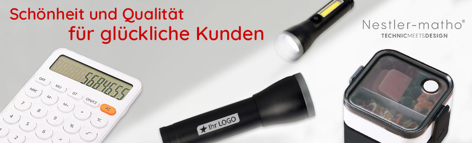 Nestler-matho | Werbeartikel & Werbemittel von Saalfrank